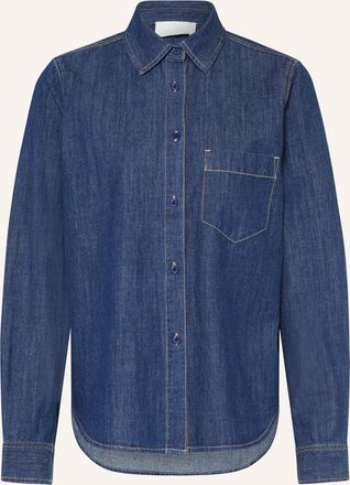 Juvia Jeansbluse Birga blau