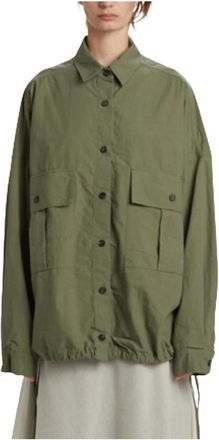 PDR Phisique Du Role Femme, Blouses et Chemises, Vert, Taille: 44 FR Over Bomber