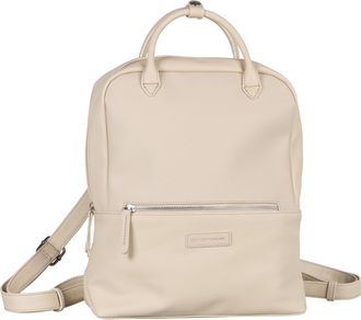 Tom Tailor Gia Damen Rucksack Backpack, 13 L Beige