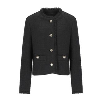 Max Mara Femme, Vestes, Noir, Taille: 38 FR Agami Jacket