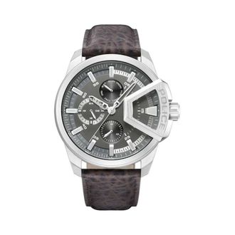 Police Homme, Accessoires, Brun, Taille: ONE Size Underlined Watch