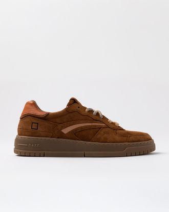 D.A.T.E. torneo pure suede cuoio