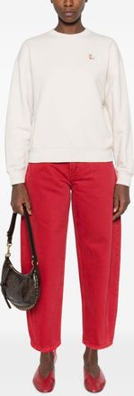 Maison Kitsun&eacute; Chillax Fox Sweatshirt - Beige