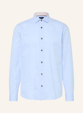 Olymp Trachtenhemd Casual Regular Fit blau