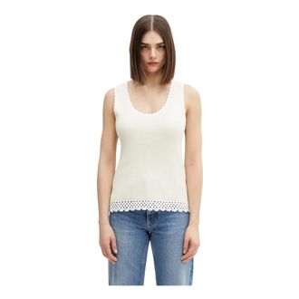 Wales Bonner Wales Bonner, Femme, Tops, Beige, Taille: 36 FR Alice Top