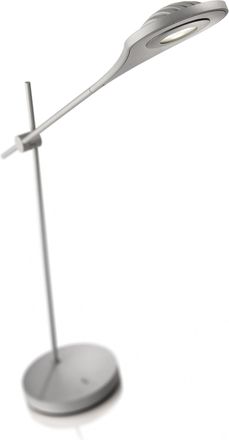 Philips 690763016-Schreibtischlampe, LED-Beleuchtung, B&uuml;ro, Aluminium, grau 7.5|wattsW