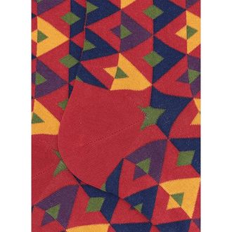 Dor&eacute; Dor&eacute; Chaussettes mi-hautes &agrave; motifs en coton m&eacute;lang&eacute;