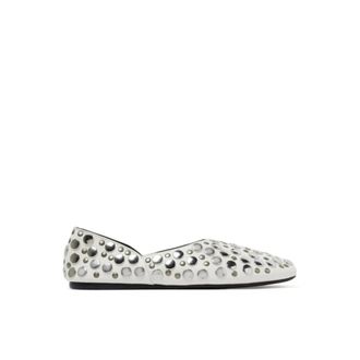 Khaite Femme, Chaussures, Blanc, Taille: 40 EU Jane Studded Flat