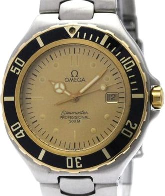 Omega Montre Pre-owned Seamaster 396.1042 - Homme - Pre-owned - Jaune - Taille: ONE Size