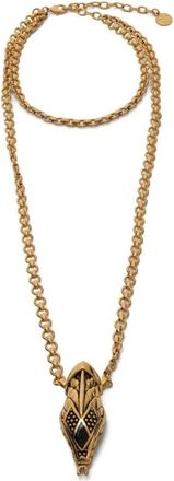 Roberto Cavalli Femme, Accessoires, Jaune, Taille: ONE Size Bijoux Gold Necklace