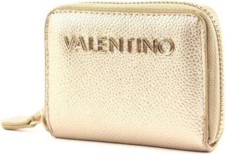 Valentino Divina Zip Around Wallet XS Oro