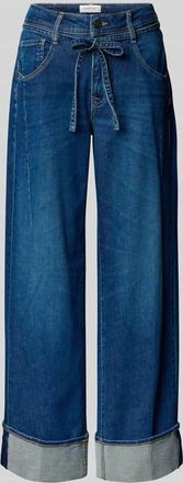 Gang Loose Fit Jeans mit Bindegürtel Modell CLAIRE