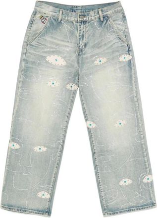 KidSuper Studios Homme, Jeans, Bleu, Taille: L From A Place Ive Never Been Pants