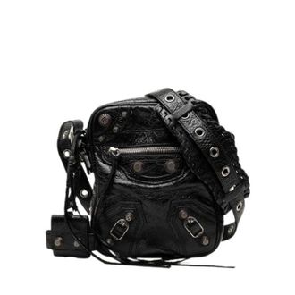 Balenciaga Pre-owned Le Cagole Messenger Bag - Femme - Pre-owned - Noir - Taille: ONE Size