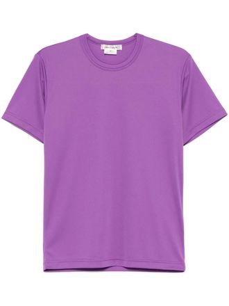 Comme Des Garçons t-shirt à col ras de cou - Violet