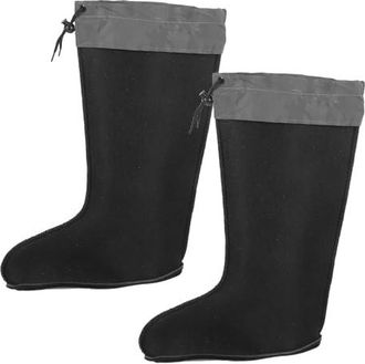 BESPORTBLE LALADEFIEE Doublures Pantoufles Isolants pour Bottes de Pluie Homme Doublure Int&eacute;rieure Haute en Coton Pelucheux Chaud Pointure 41-42 Semelle &Eacute;paisse 