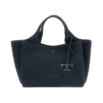Tod's Femme, Sacs, Bleu, Taille: ONE Size Mini Sac Cabas