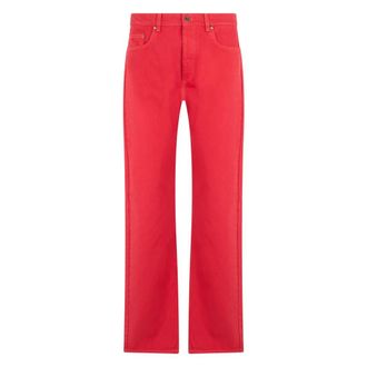 Versace Gerades Jeans - - Jeans - Herren - Rot - W33