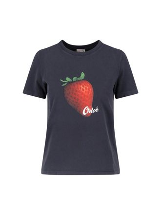 Chlo&eacute; Bedrucktes T-Shirt