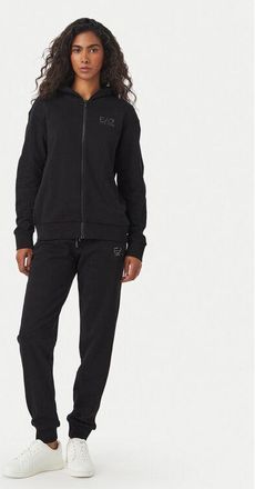 Emporio Armani Jogginganzug 7W001369 AF12473 MC026 Schwarz Regular Fit
