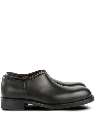 The Row leather boots - Noir