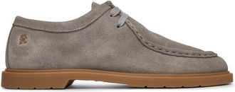 Tommy Hilfiger Halbschuhe Lightweight Suede Apron Toe FW0FW09262 Grau