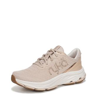 Ryk&auml; Ryka Femme Devotion X Max RS Basket, Tissu en Maille m&eacute;tallique Beige, 44 EU