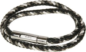 Tod's Homme, Accessoires, Noir, Taille: ONE Size MyColors Bracelet en cuir 2 tours
