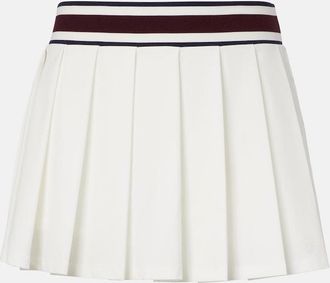 Tory Burch Jupe de tennis pliss&eacute;e &agrave; rayures
