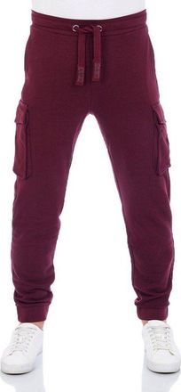 Riverso Sweathose Herren Trainigshose RIVLoris Regular Fit Jogginghose mit Cargotaschen