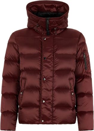 Moorer Homme, Vestes, Rouge, Taille: M Padded Jacket