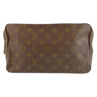Louis Vuitton Pre-owned Trousse Toilette 28 Monogram Pouch - Femme - Pre-owned - Brun - Taille: ONE Size