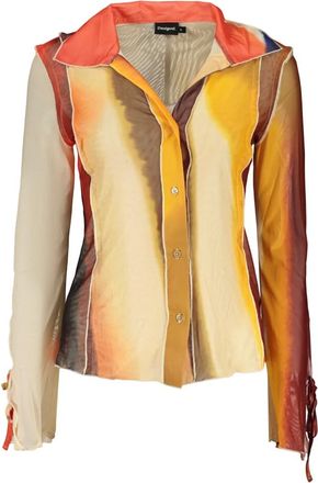 Desigual Femme, Blouses et Chemises, Multicolore, Taille: 44 FR TS Paint Lacroix Shirt