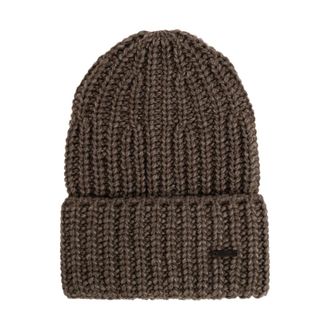 Dsquared2 Bonnet en laine avec &eacute;cusson - Homme - Accessoires - Gris - Taille: ONE Size
