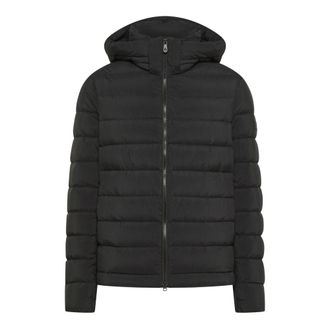 Peuterey Daunenjacke mit Rei&szlig;verschluss und Kapuze - - Jackets - Herren - Schwarzk - M