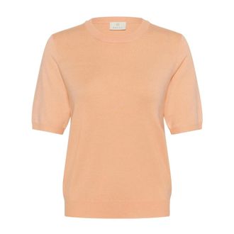 Kaffe Femme, Pulls, Orange, Taille: 36 FR Pulls &agrave; col rond
