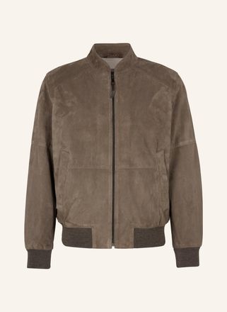 Windsor Windsor. Lederblouson grau