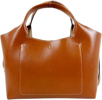 Love Moschino Femme, Sacs, Brun, Taille: ONE Size Pu 2 Manici Piccola c/Tracolla