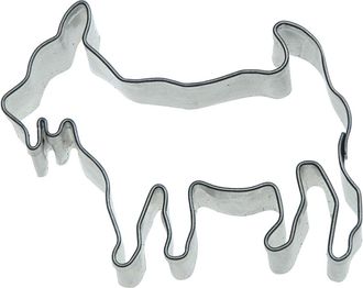 Städter Ausstechform, Edelstahl, Silber, 5 cm