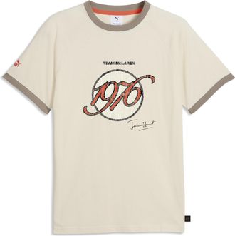 Puma T-shirt &agrave; bords contrastants James Hunt McLAREN RACING Unisexe, Accessoires, Blanc, XXL
