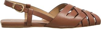 Michael Kors Sandalen - Irene Sling Flat - Gr. 38 (EU) - in Braun - f&uuml;r Damen