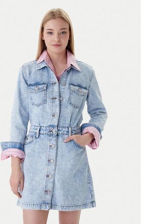 Tommy Jeans Jeanskleid DW0DW22004 Blau Regular Fit