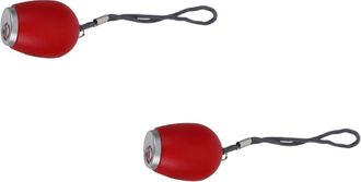 DOITOOL 2 Stck. Mini Tragbare Led-projektionsuhr Kunststoff Digitaler Zeitwecker für Schlafzimmer Reise Kompakt und Stilvoll