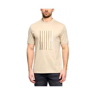 HUGO BOSS Homme, Tops, Beige, Taille: L T-shirt Thompson