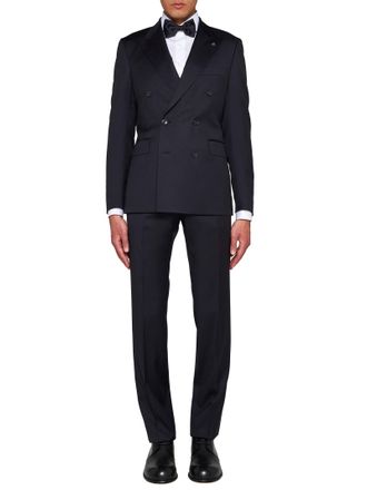 Tagliatore Mens Suit Bruce Blue Wool Virgin Suits
