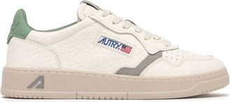 Autry Homme, Chaussures, Blanc, Taille: 40 EU Medalist Low Leather Baskets