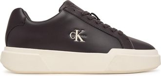 Calvin Klein Sneakers Calvin Klein Chunky Cupsole Laceup Lth YW0YW01947 Dunkelbraun