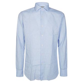 Xacus Homme, Chemises, Bleu, Taille: 3XL Chemise en Lin