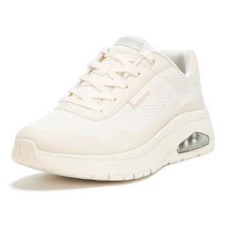 Skechers Baskets Flex-Uno Fresh One pour femme, ecru, 38.5 EU