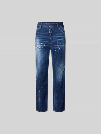 Dsquared2 Straight Fit Jeans im Destroyed-Look